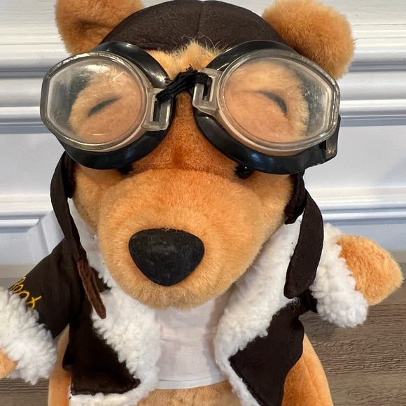Disney | Toys | Vintage Disney Winnie The Pooh Aviator Pilot Jointed ...